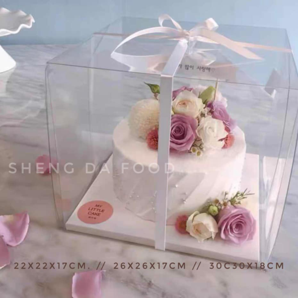 Transparent Cake Box - Sheng Da Food Service
