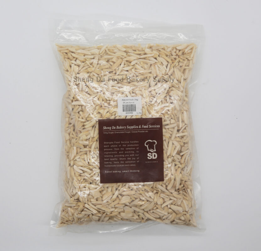 Almond Sticks 1kg (Without Skin) - Sheng Da Food Service