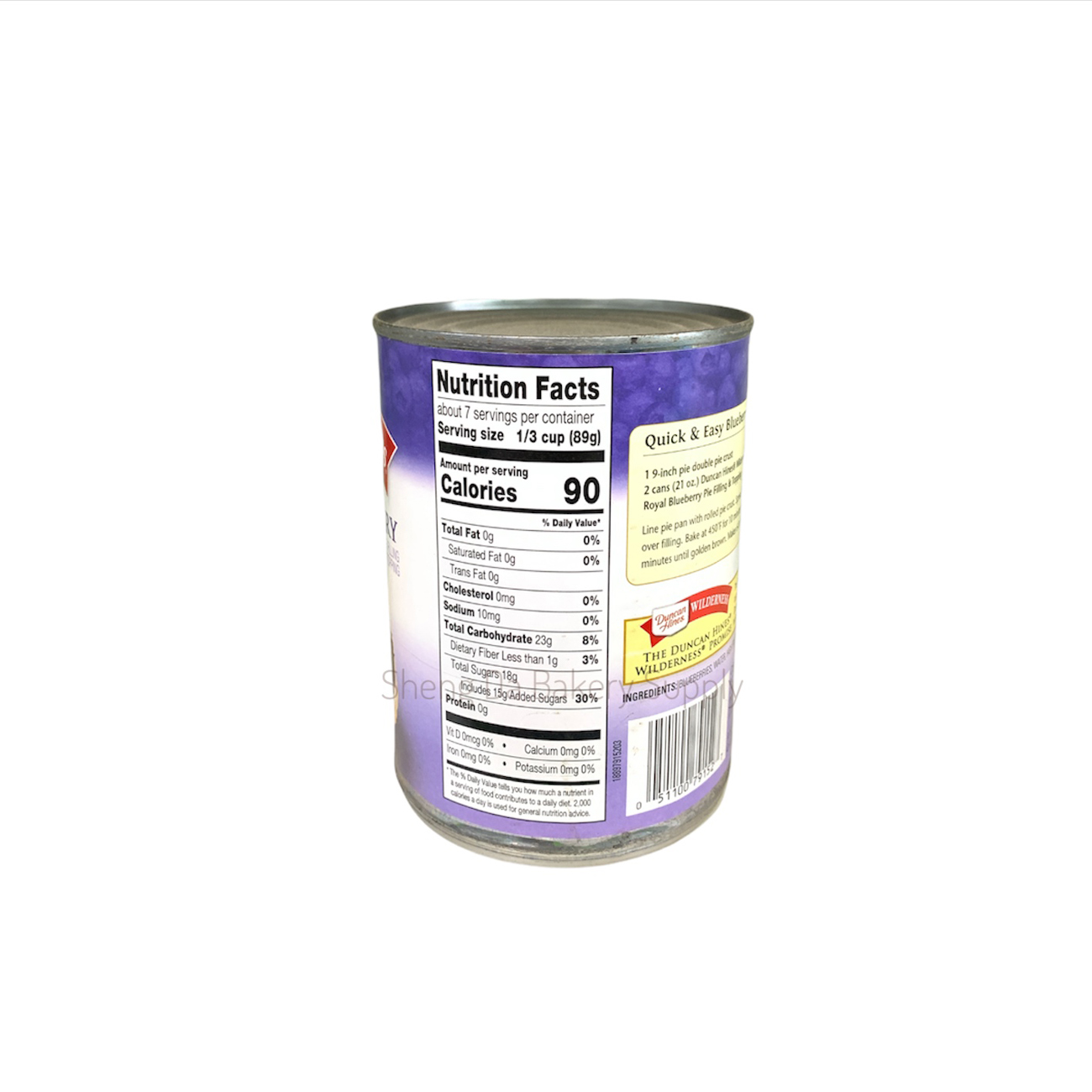 Wilderness Blueberry Tin - Sheng Da Food Service