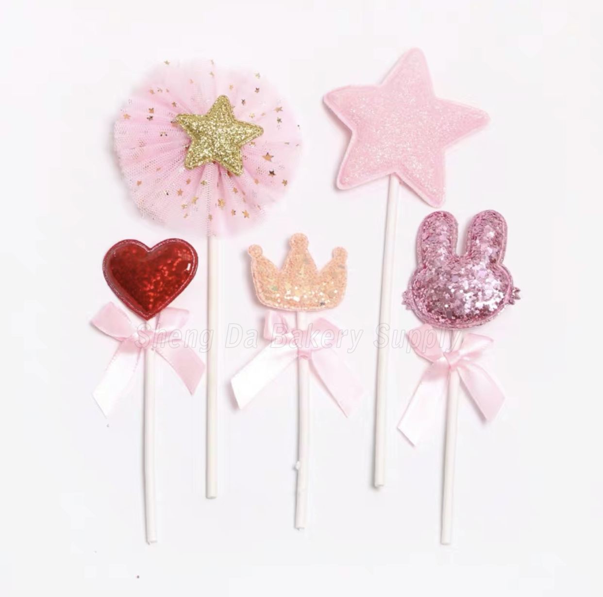 Rabbit Star Topper Set 5pcs - Sheng Da Food Service